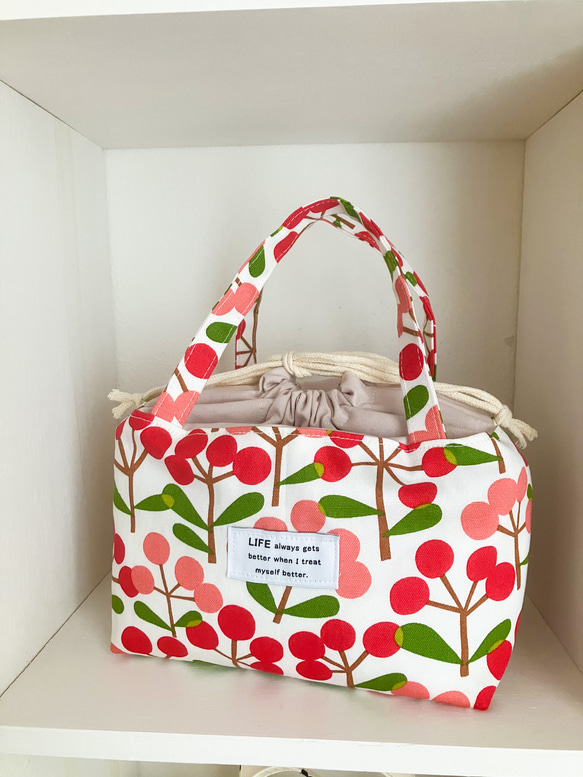 洗える！保冷お弁当袋(lace flower) ランチバッグ 保冷バッグ 弁当袋・風呂敷 Culeru 通販 19207231｜Creema ...