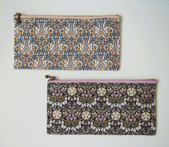 薄い！軽い！大容量の長財布 リバティ 通帳が入る 布製 長財布 ハンドメイド sou-mix 通販 19209185｜Creema(クリーマ)