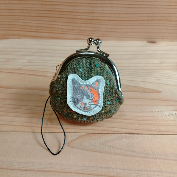 ちびがまくち（深緑・ミー） がま口 sayaky's lab 通販 19209594｜Creema(クリーマ)