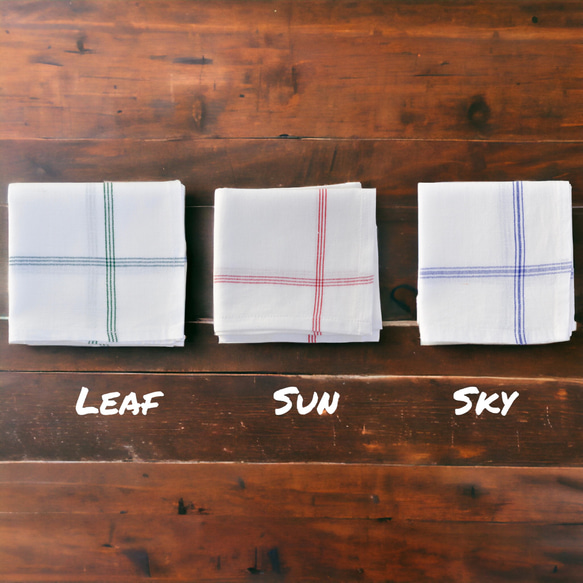 カディ／手織りハンカチ／布巾 KHADI COTTON HANDKERCHIEF KITCHEN LINEN 生地 BALU 通販 ...