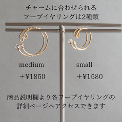 14kgf/5月誕生石 エメラルド 縦ライン チャーム 痛くない イヤリング ピアス 小さめ 上品 ギフト イヤリング・ノンホールピアス i ...