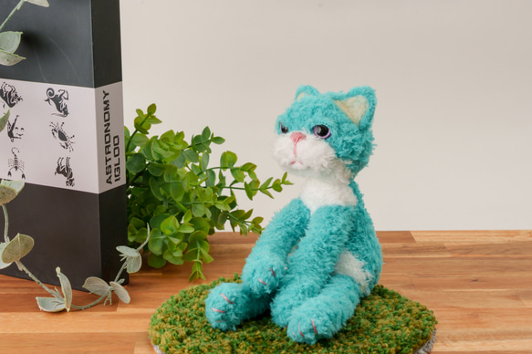 癒されネコのあみぐるみ こねこのジナ あみぐるみ マルイネコ 通販 19211855｜Creema(クリーマ)