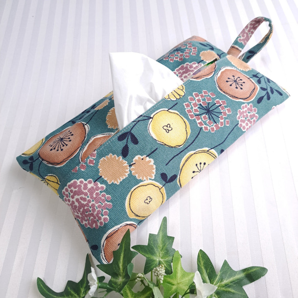 ★1点のみ・即発送★北欧花柄のティシュカバー/ソフトパック用/吊り下げ/ ティッシュケース Studio緒花芽 通販 19212925 ...