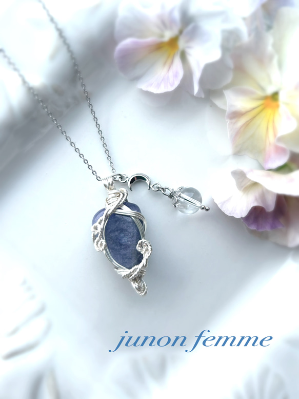 タンザナイトネックレス ネックレス・ペンダント 守護石 junon 通販 19213355｜Creema(クリーマ)
