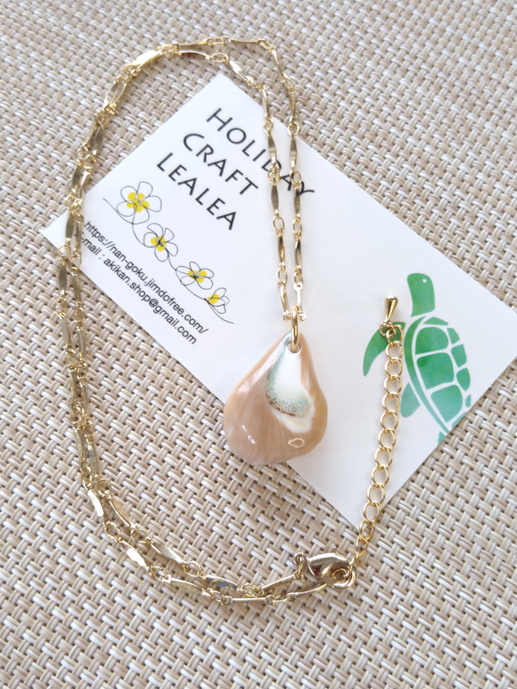 ネックレス夜光貝 ネックレス・ペンダント あきかん 通販 19213586｜Creema(クリーマ)