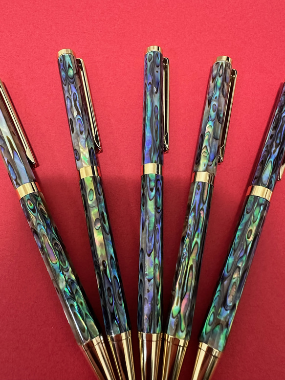 アワビ貝殻ボールペン その他アート ebys 通販 19215943｜Creema(クリーマ)