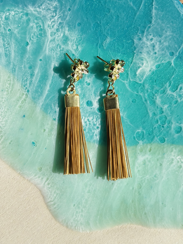 カッピンドウラードピアス♯02 ピアス（フープ） Cristalina 通販 19230205｜Creema(クリーマ)