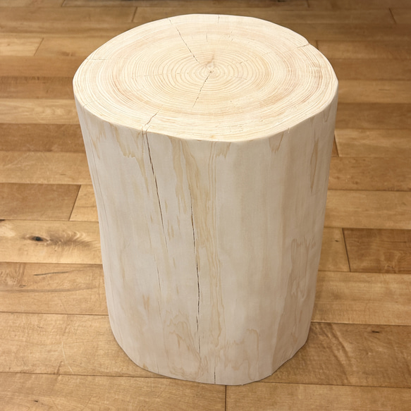 Hinoki Wood Stool No.1212 椅子（チェアー）・スツール Wood Factory Silky 通販 19238359 ...