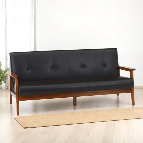 Luxe Meat Sofa ― 3P DBR ソファ・ベンチ antique art nozomi 通販 19251332｜Creema(クリーマ)