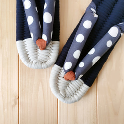 サイズ選べる【布ぞうり／TSUMUGI】Grey Dot 受注制作 ルームシューズ スリッパ・ルームシューズ TSUMUGI 通販 ...