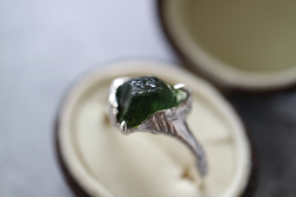 Rough tourmaline(Afghanistan) SV925リング （25R-04) 指輪・リング BORON 通販 ...