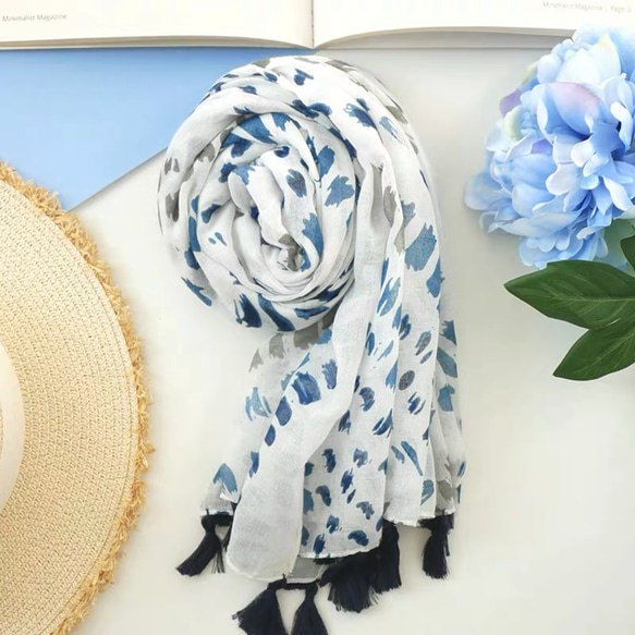 大判コットンリネンストール/春 夏 秋 綿麻ストール/日差し対策/冷房対策/薄手/贈り物/プレゼント ストール human 通販 ...