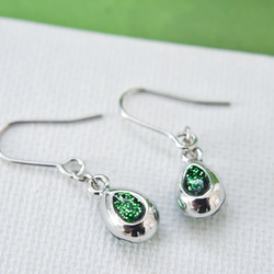 【5月限定】青もみじ：ピアス/イヤリング【受注製作】 ピアス（フック・チェーン） Tanyu Colors 通販 19260304 ...