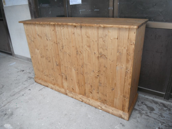 zuka様オーダー[受注製作] 北欧カウンターテーブル【1325】棚付；ミディアム ダイニングテーブル 峠の工房 SHANGRILA 通販 ...