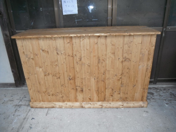 zuka様オーダー[受注製作] 北欧カウンターテーブル【1325】棚付；ミディアム ダイニングテーブル 峠の工房 SHANGRILA 通販 ...