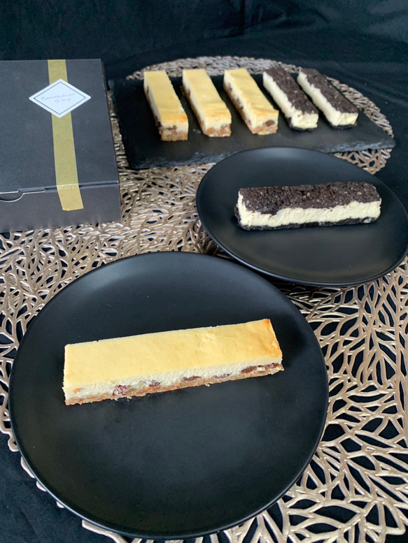 スティックチーズケーキMIXギフトBOX【ラムレーズン＆クッキークリーム】（5本入）☆母の日や父の日☆誕生日プレゼントや その他お菓子 ...