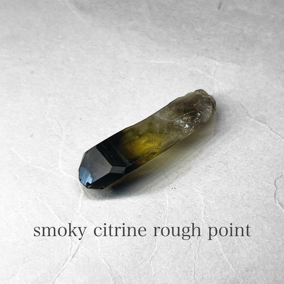 smoky citrine rough point / スモーキーシトリンラフポイント 6：タイムリンク 天然石 N.st 通販 19273453｜Creema(クリーマ)