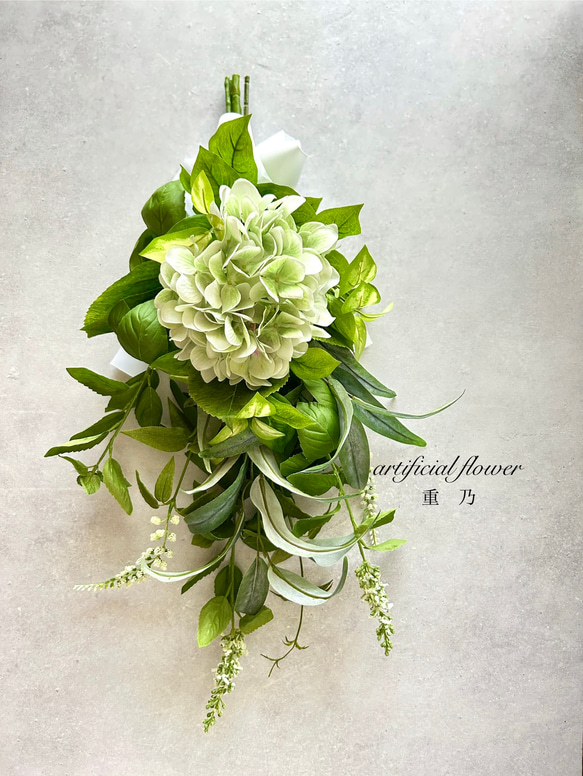 creema限定 新作 紫陽花スワッグ スワッグ 重乃 通販 19274809｜Creema(クリーマ)