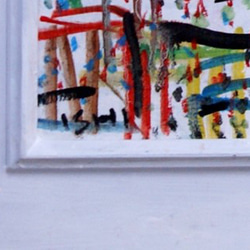 抽象画 現代アート 「彩-56」 F3号 油彩の抽象画 その他インテリア雑貨 jizou2 通販 19283805｜Creema(クリーマ)