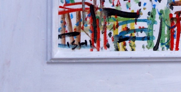 抽象画 現代アート 「彩-56」 F3号 油彩の抽象画 その他インテリア雑貨 jizou2 通販 19283805｜Creema(クリーマ)