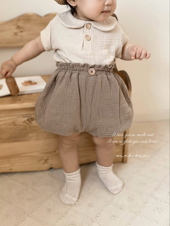 balloon pumpkin pants《coffee》 ベビー服 wink miu 通販 19292748｜Creema(クリーマ)