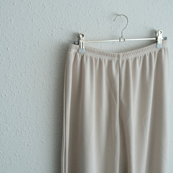 yohaku ドバイパンツ｜なめらか天竺素材 ベージュ｜ユニセックス1サイズ ロングパンツ PINT 通販 19300335｜Creema(クリーマ)