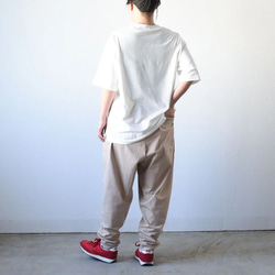 yohaku ドバイパンツ｜なめらか天竺素材 ベージュ｜ユニセックス1サイズ ロングパンツ PINT 通販 19300335｜Creema(クリーマ)
