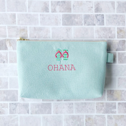 名入れ保冷ポーチ 夏限定 ブルー系《保冷/マチあり/ポケット/ギフト/保冷剤/クールネック入れ/お散歩》 ポーチ LouLou dog 通販 ...