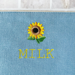 名入れ保冷ポーチ 夏限定 ブルー系《保冷/マチあり/ポケット/ギフト/保冷剤/クールネック入れ/お散歩》 ポーチ LouLou dog 通販 ...