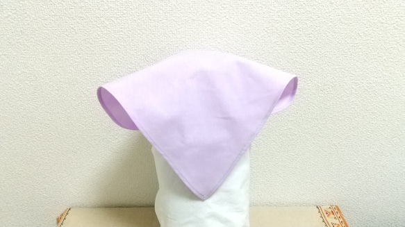 綿ポリ 無地 New 子供用三角巾 ゴム紐付 その他入園グッズ taraleshko 通販 19301997｜Creema(クリーマ)