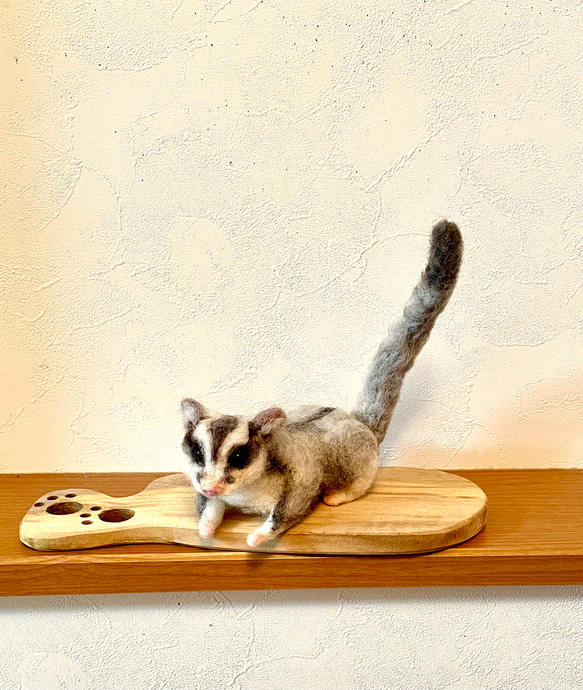 フクロモモンガ 羊毛フェルト よっちみかん 通販 19314542｜Creema(クリーマ)