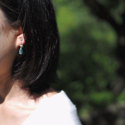 -Sky kyanite- earrings イヤリング・ノンホールピアス - K A L P A - 通販 19319316｜Creema ...