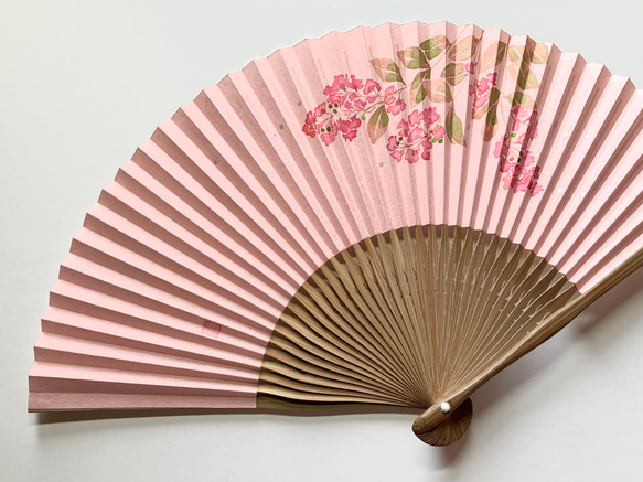 趣 -omomuki- 〈サルスベリ〉 京扇子 その他ファッション雑貨 ほりみゆき (MIYU) 通販 19326907｜Creema(クリーマ)