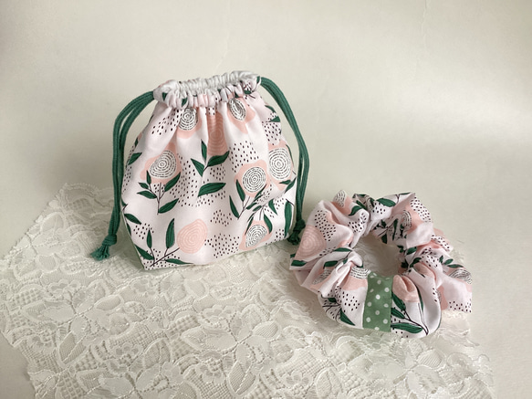 creema限定！初夏の福袋 ミニきんちゃくとシュシュセット 巾着袋 MICHEL 通販 19329164｜Creema(クリーマ)