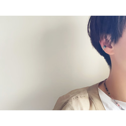 カイヤナイト イヤーカフ Sv925 一点もの 【989】 イヤーカフ N.murata 通販 19330685｜Creema(クリーマ)