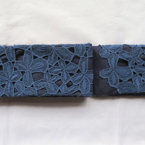『紫陽花』レースモチーフ半幅帯 リバーシブル ☆送料無料☆ 和装小物（帯・半襟） cipollino 通販 19331308｜Creema(クリーマ)