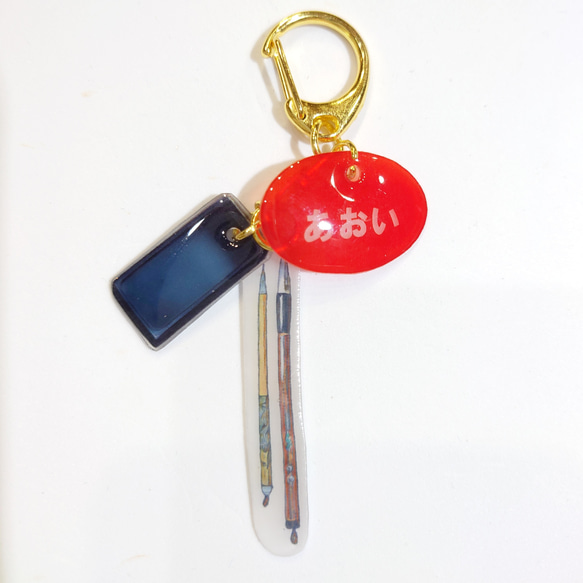 習字 クラブ、サークル、習い事、部活動、趣味 キーホルダーシリーズ その他アクセサリー まみ 通販 19332366｜Creema(クリーマ)