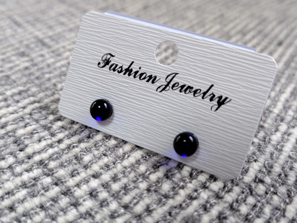 No.69 ミニガラスナギット ステンレスピアス ピアス（スタッド・一粒） 〜縁屋Leo〜8月末迄178点販売目標 通販 19351661 ...