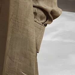 【注文製作 】ラミー麻ビッグサイズ ロングワンピースVネック 着痩せ ゆったり ワンピース Sayuki 通販 19353136｜Creema ...