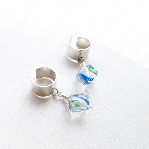 港の風のイヤーカフ(片耳)069 イヤーカフ SUN&MOON 通販 19354151｜Creema(クリーマ)