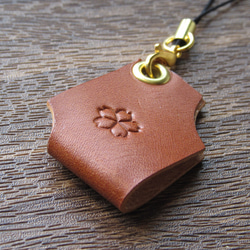 本革 ペン・ホルダー Ⅵ型 カラーヌメ革で制作＜ブラウン＞ STA25-26-B その他雑貨 さくらのパパ 通販 19355306 ...