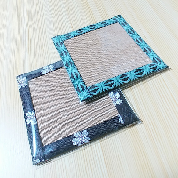 茶色畳コースター【個包装】※全2種類 その他インテリア雑貨 友蔵畳店 通販 19362815｜Creema(クリーマ)