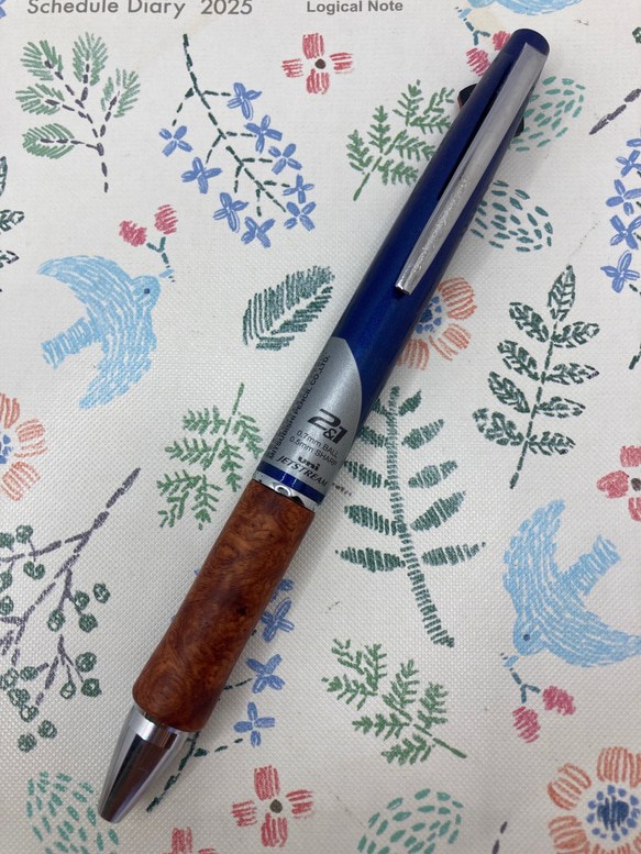 新作 ジェットストリーム2＆1 花梨瘤 WOODグリップ ペン・筆記用具 kato craft 通販 19366389｜Creema(クリーマ)