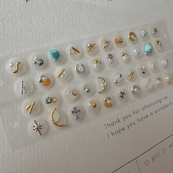 耳つぼジュエリー 耳ツボジュエリー おしゃれ イヤリング・ノンホールピアス cimamahalo 通販 19368610｜Creema(クリーマ)