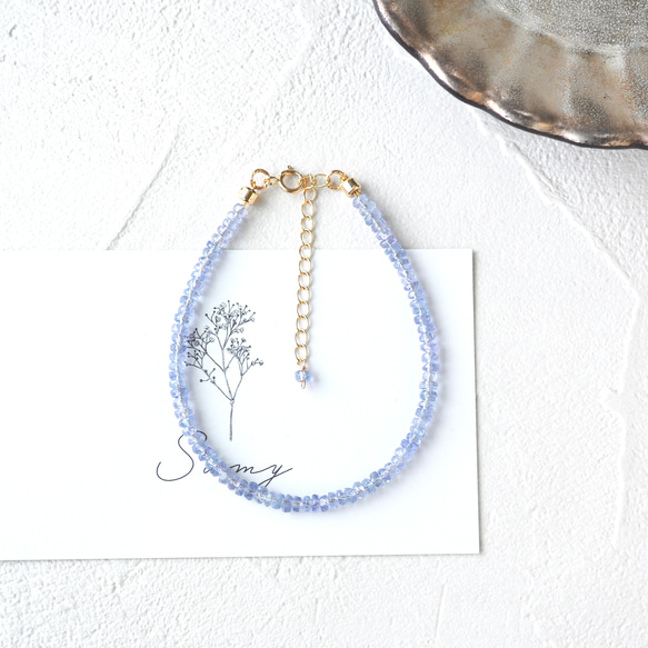 タンザナイトのブレスレット ブレスレット Samy 通販 19368931｜Creema(クリーマ)