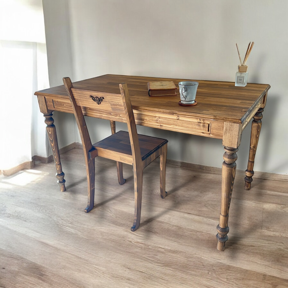 maya2525様おまとめページ「ろくろテーブル、椅子」 ダイニングテーブル オーダーメイド 家具 LAVIE24 通販 19370705 ...