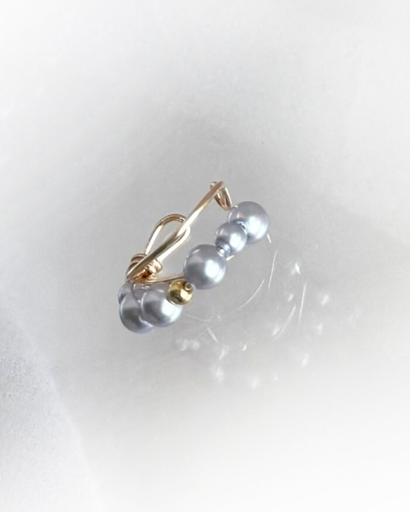 送料無料 イヤーカフ 痛くない 取れにくい ラベンダー パール 2連 アレルギー 14kgf おしゃれ プレゼント イヤーカフ ifinity-Select 通販 19371903 ...