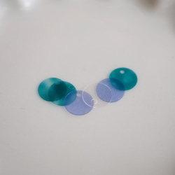 『Beadspan round 粒々 』（紫陽花・ブルー）イヤリング/ピアス【受注】 イヤリング・ノンホールピアス Beadspan 通販 19382079｜Creema(クリーマ)