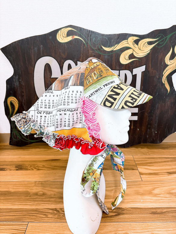 2wyバブーシュカ付きキャップ キャップ Concept store 通販 19387477｜Creema(クリーマ)