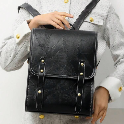 リュック 本革 通勤 収納ポケット レザー 3way ショルダー 通学 メンズ